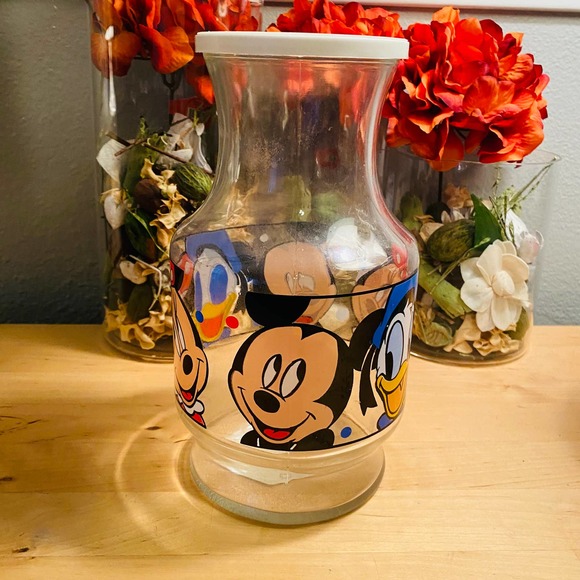 Disney | Dining | Walt Disney Pitcher Vintage Mickey Mouse Donald Duck ...